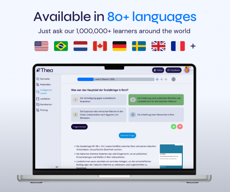 Thea: AI-Powered Study Platform for Personalized Learning